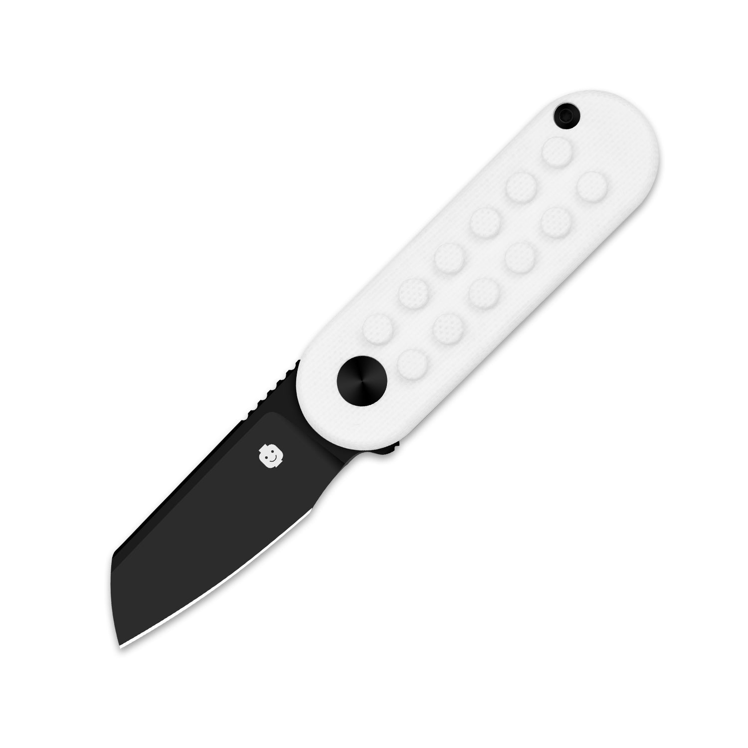 Mini Bay | 14C28N | White Brick G10 Handle | V2583A5 – Kizer
